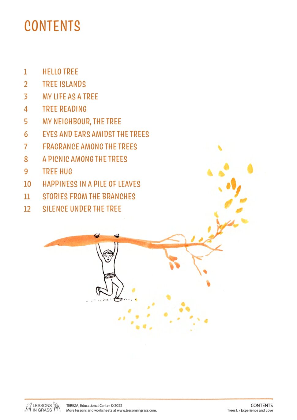 ebook Trees outdoor learning